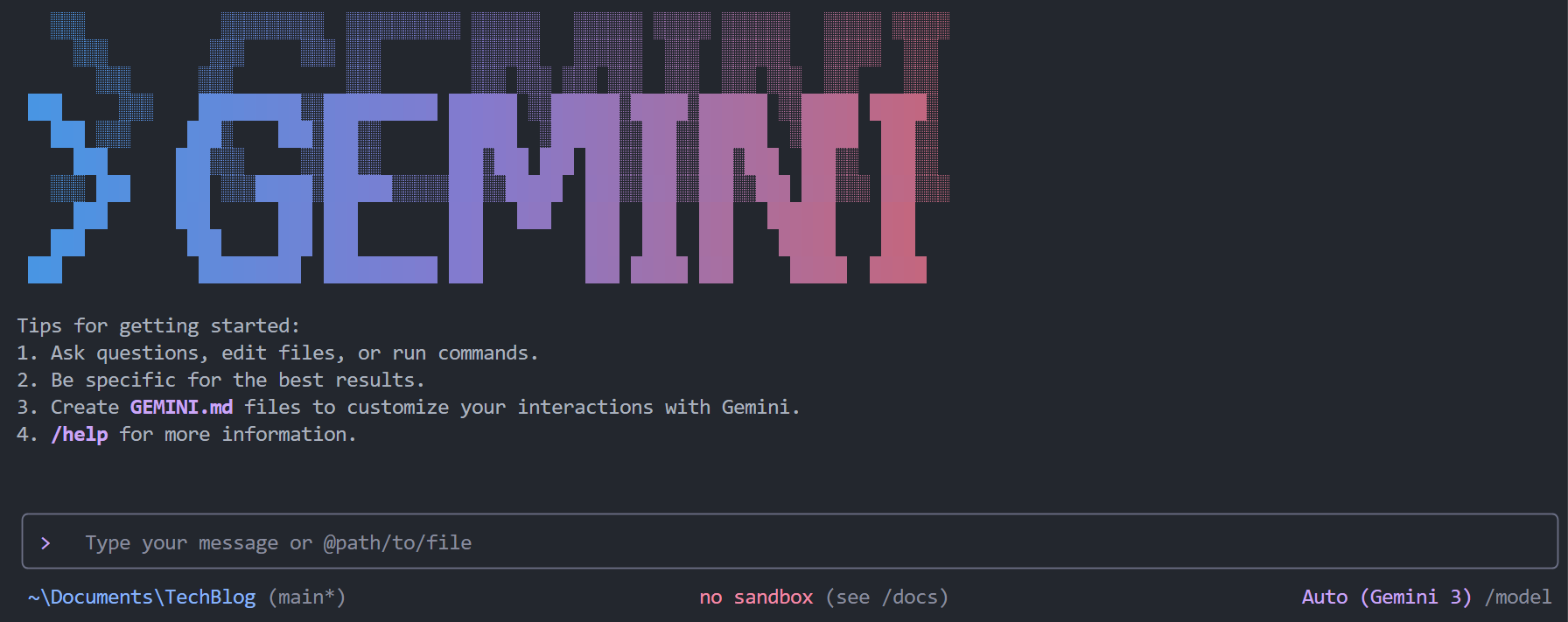 Gemini CLI 設定指南 | Brandon’s Tech Blog